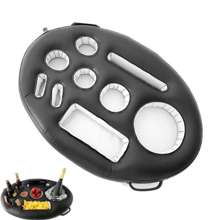 ♝♂ Floating Drink Holder For Pool Floating Spa Hot Tub Bar Drink Food ... ♝♂ Floating Drink Holder For Pool Floating Spa Hot Tub Bar Drink Food ...