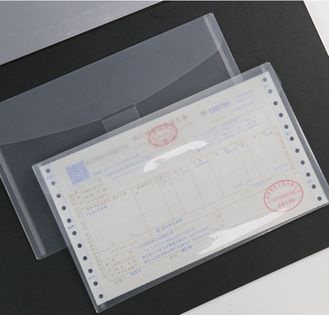 A5 Transparent Clear File Folder Stationary Document Bag | Lazada PH