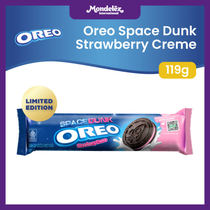 Oreo Biskuit Krim Strawberry 119g | Lazada Indonesia