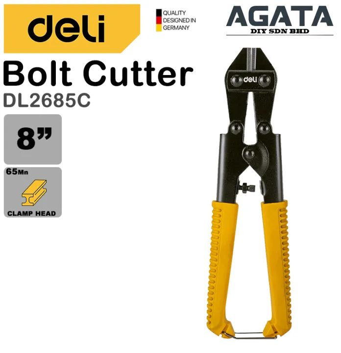 DELI Bolt Cutter 8" DL2685C Wire Cutter Bolt Cutter Bolt Clipper Wire ...
