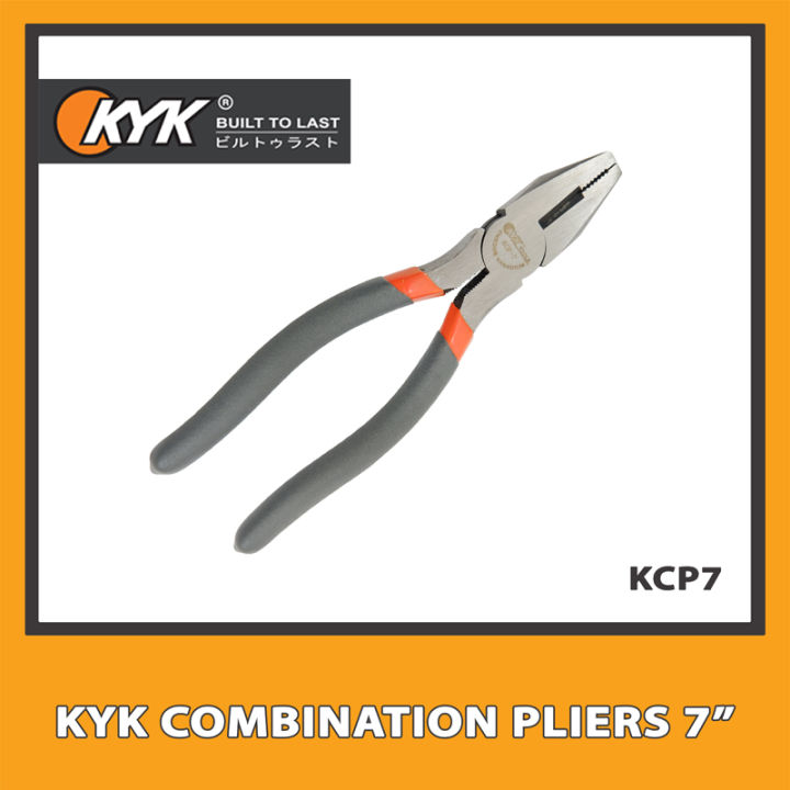 KYK COMBINATION PLIERS 7" (KCP7) (AUTHENTIC) | Lazada PH