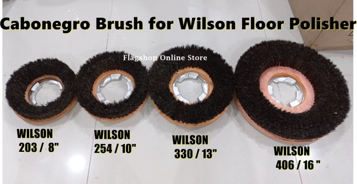 WILSON Floor Polisher Brush WITH Bracket Included (Cabo Negro) | Lazada PH