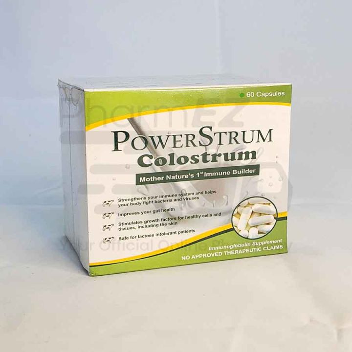 PowerStrum Colostrum 20's | Lazada PH