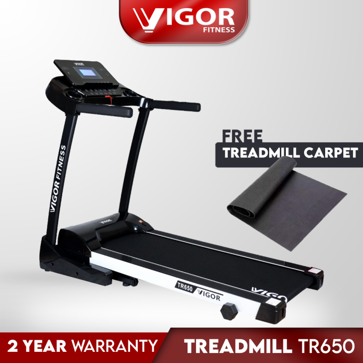 Vigor 4.0hp treadmill with manual inclination TR650 | Lazada PH