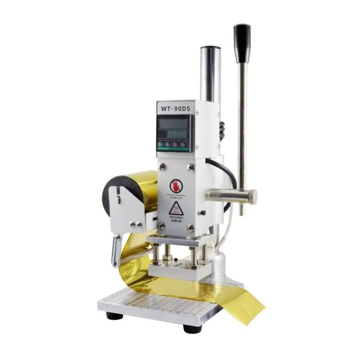 Hot Foil Stamping Machine Leather Stamp Emboss Press Tool Logo Custom ...