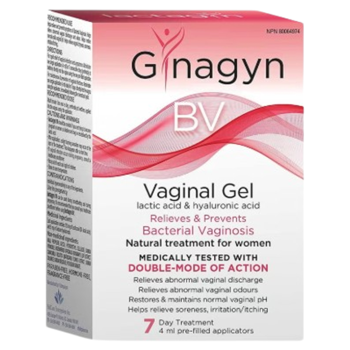 GYNAGYN BV - Vaginal Gel - 7 day pre-filled applicator - Bacterial ...