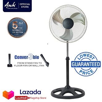 Asahi Industrial Stand Fan PF-830 | 18" Blade | Wall Fan | Ground Fan ...