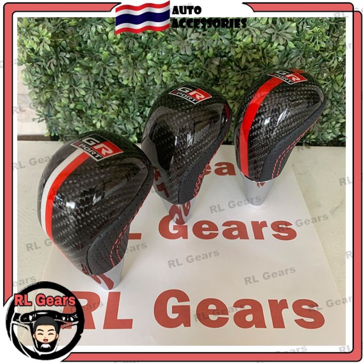 GR Sport Genuine Carbon Fiber shift knobs for AUTOMATIC Transmission ...