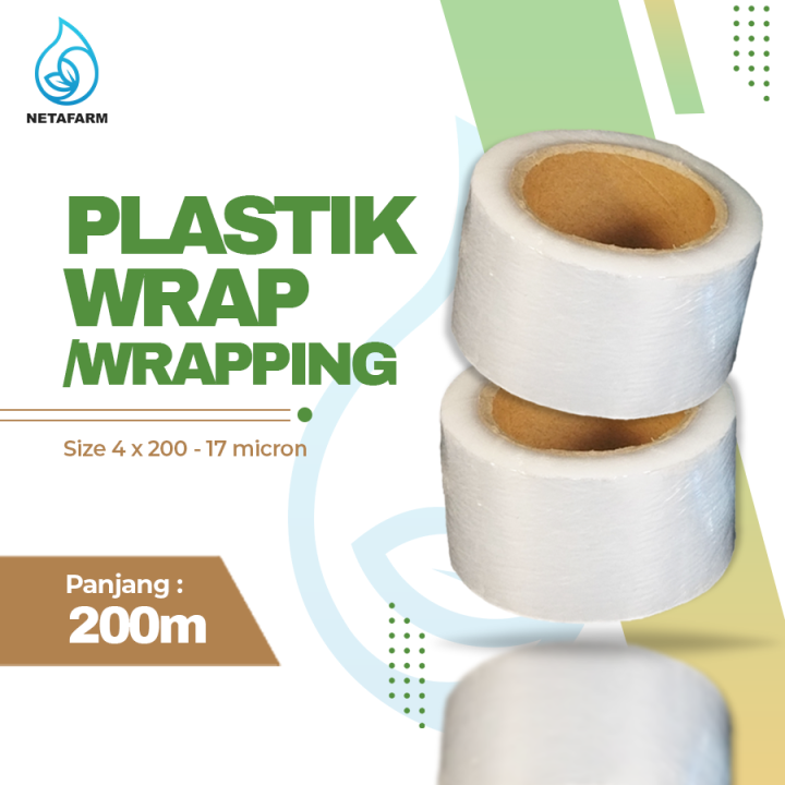 Plastic Wrap / PLASTIK WRAPPING 4cm X 200m | Lazada Indonesia