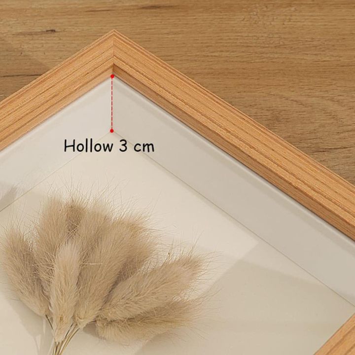 Shadow Box Frame, Wood Deep Large Shadow Box Display Case with ...