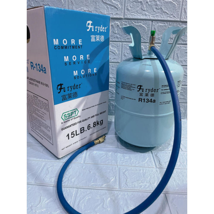 99.9% big size tong r134a fridge refill gas R134A refrigerator ges ...