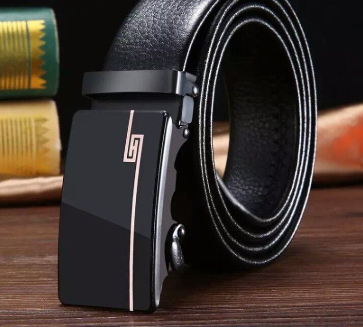 abidzarshop08 - Ikat pinggang pria kulit sintesis import - Gesper pria ...