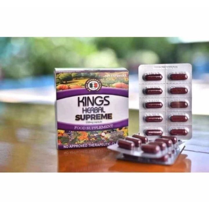 Kings Herbal Supreme Capsule (10 capsules/pad) 100% Original | Lazada PH