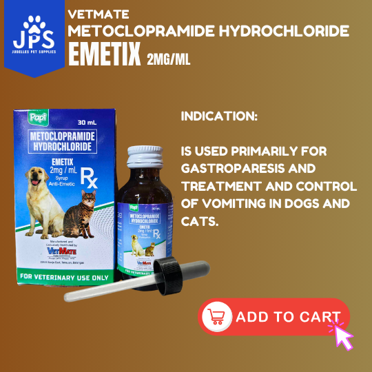 Papi Emetix For Vomiting In Dogs And Cats 30ml | Lazada PH