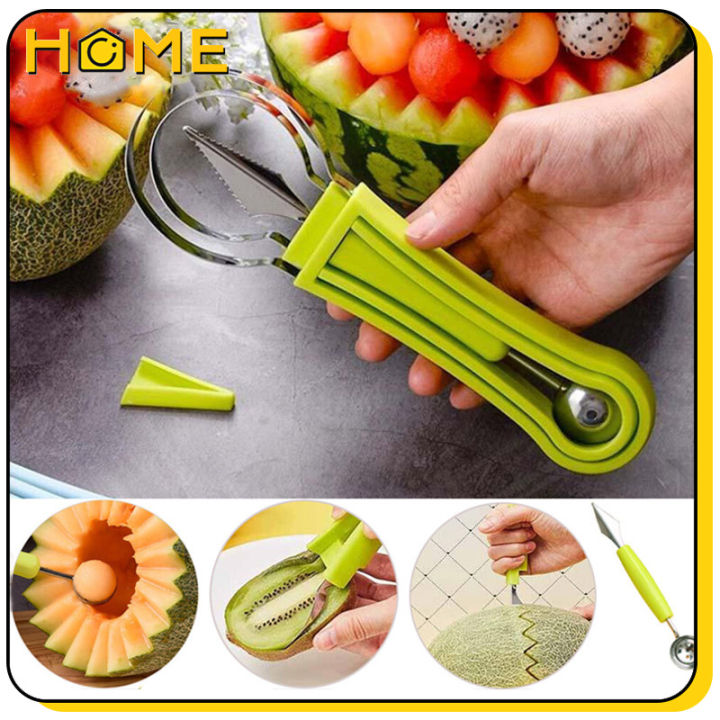 4 In 1 Stainless Steel Fruit And Vegetable Carving Tool Fruit Separator ...