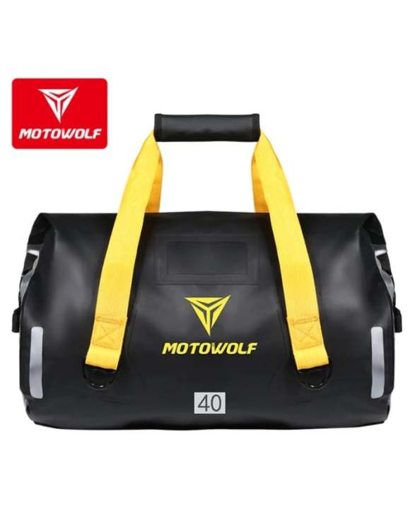 MOTOWOLF Insulated thermal waterproof cooler saddle bag motorcycle ...