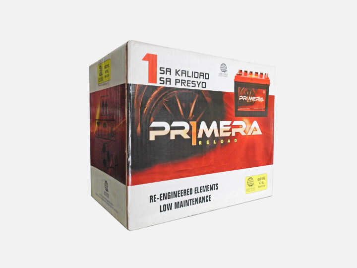 Primera 3SMF N70L 65D31L (65AMPS) Low Maintenance Automotive Battery ...