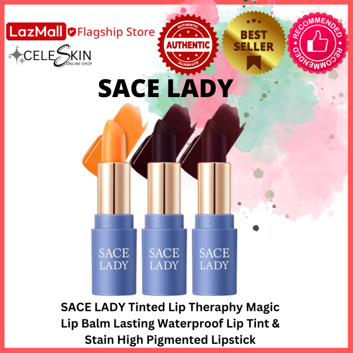 SACE LADY Tinted Lip Theraphy Magic Lip Balm Lasting Waterproof Lip ...