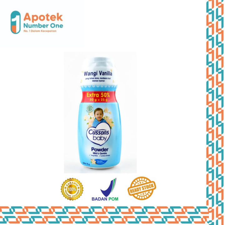 CUSSONS BABY POWDER BIRU | Lazada Indonesia