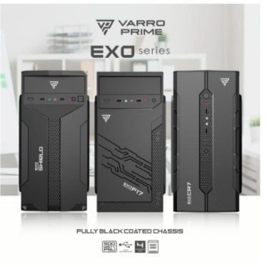 Pc case Varro Prime Micro atx Exo Cr7 free Psu 500w - Casing Komputer ...