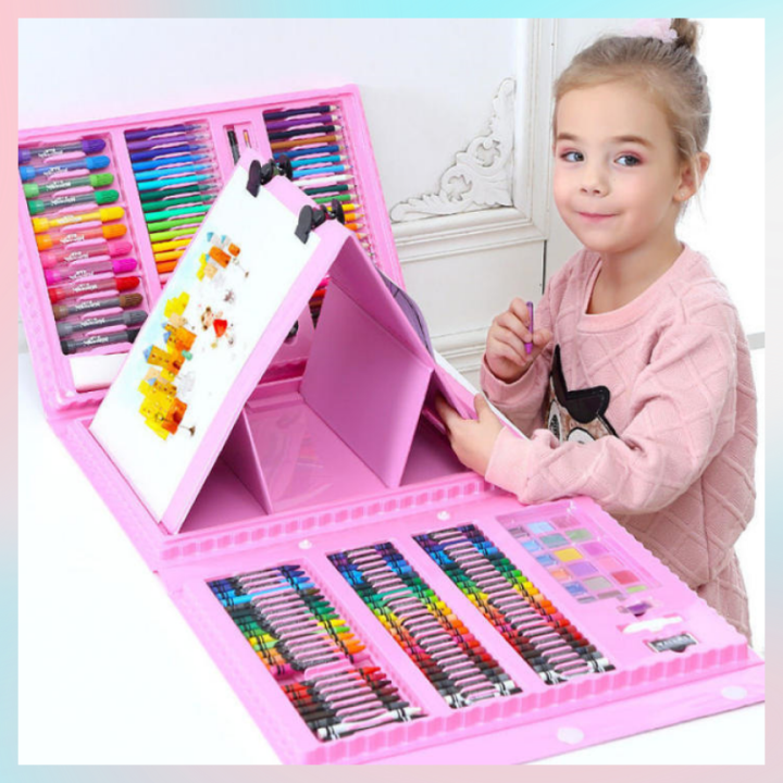 *Coloring set *Crayons, coloring set palette Girls' toys, large set ...