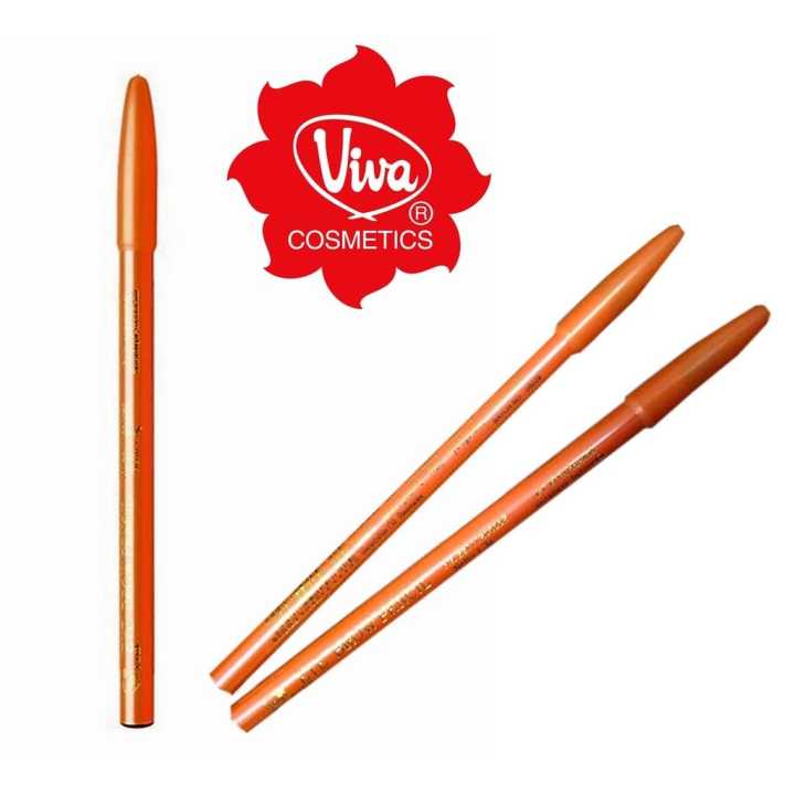Viva Pensil Alis / Pencil Eyebrow Viva Warna Coklat - 1 Pcs | Lazada ...