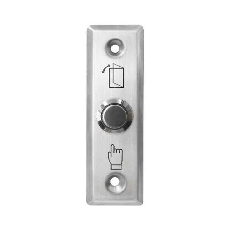 Stainless Steel Exit Button Switch for Lock Door Access Control System Door Push Exit Door ...