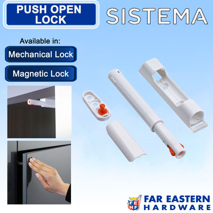 SISTEMA Cabinet Buffer Push to Open System Lock | Lazada PH