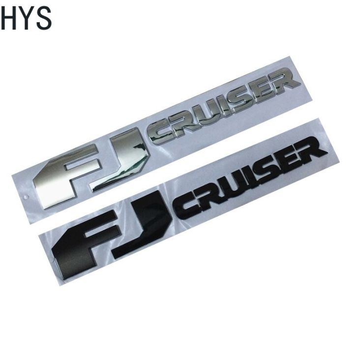 Hys Car Trunk Emblem Sticker For Toyota Fj Cruiser Logo Land Cruiser