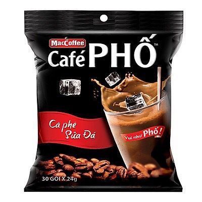 MacCoffee Cafe Pho 3 in 1 STRONG Instant 24g x 30 Sachet (Vietnam ...