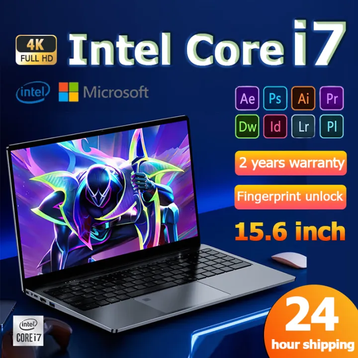 2026 ใหม่ต้นฉบับสำหรับ แล็ปท็อป Intel Core i7 Office FHD 15.6 นิ้ว ...