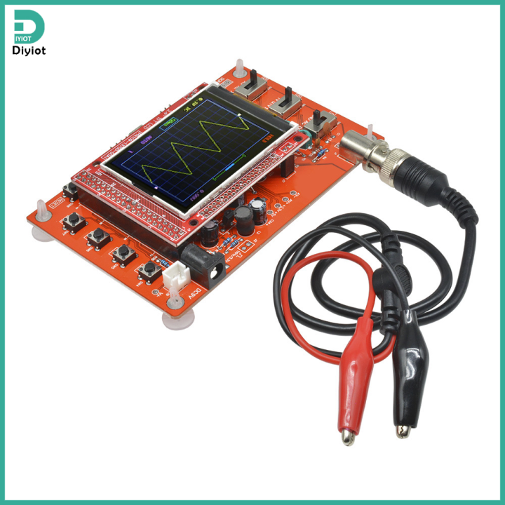 [Diyiot]Original DSO138 Oscilloscope Digital TFT with Probe Alligator ...