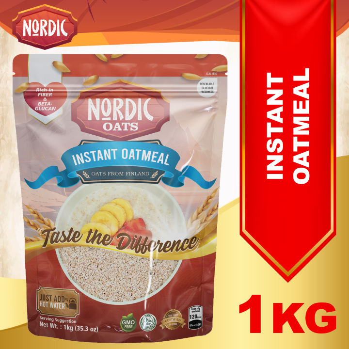 Nordic Oats Instant Oatmeal 1Kg | Lazada PH