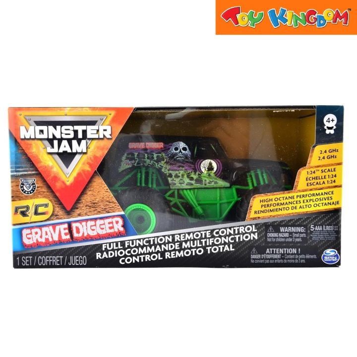 Monster Jam Grave Digger Remote Control Monster Truck | Lazada PH