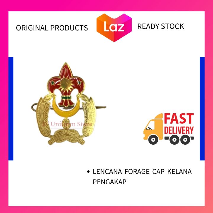 LENCANA FORAGE CAP KELANA KADET PENGAKAP LENCANA TOPI - A05 | Lazada