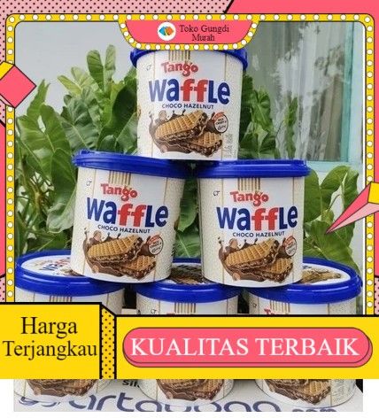 ( Kaleng ) Wafer Tango Jar Rasa Chocolate Vanilla / Tango Waffle Choco ...