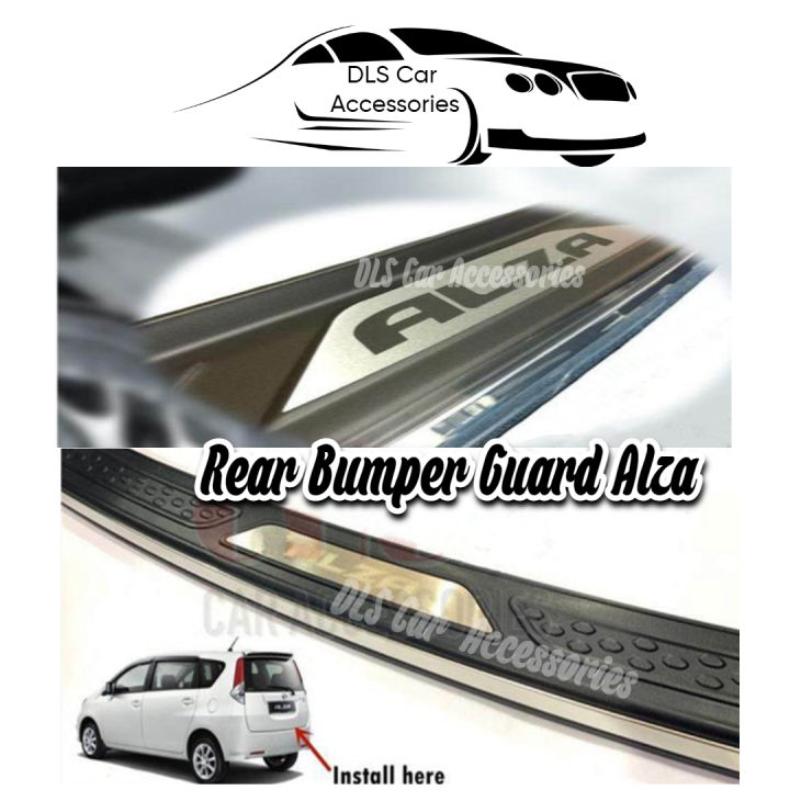 Rear Bumper Guard Alza Perodua | Lazada