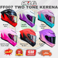 GILLE FF007 KERENA TWO TONE (SINGLE VISOR) Full Face Helmet for ...