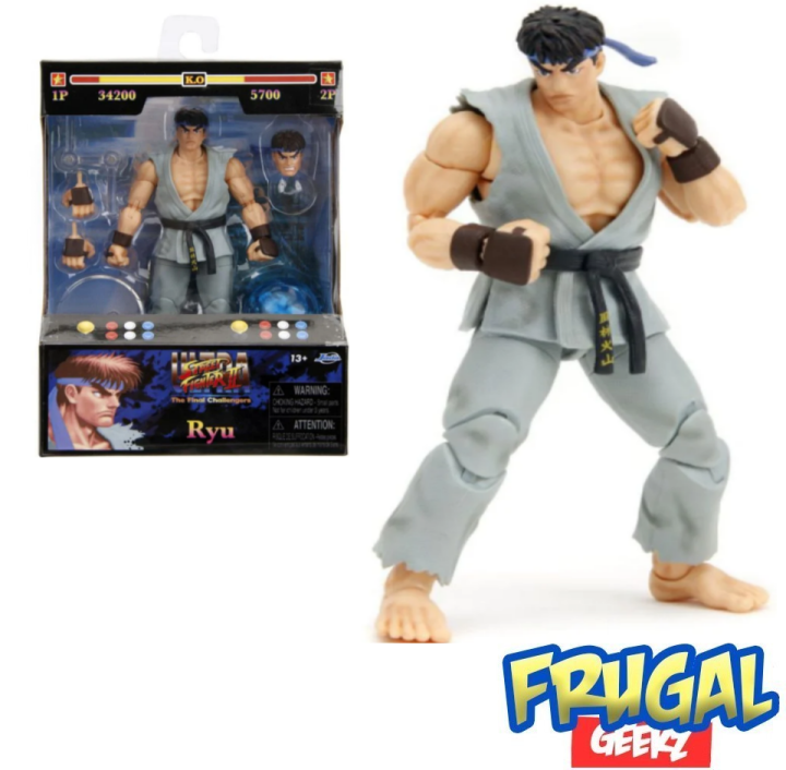 Jada Toys: Ultra Street Fighter II: The Final Challenger - Ryu (Player ...