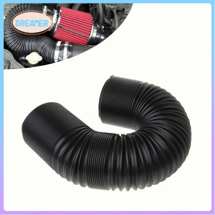 63/76mm Car Air Intake Pipe Adjustable Engine Flexible Air Intake Pipe ...