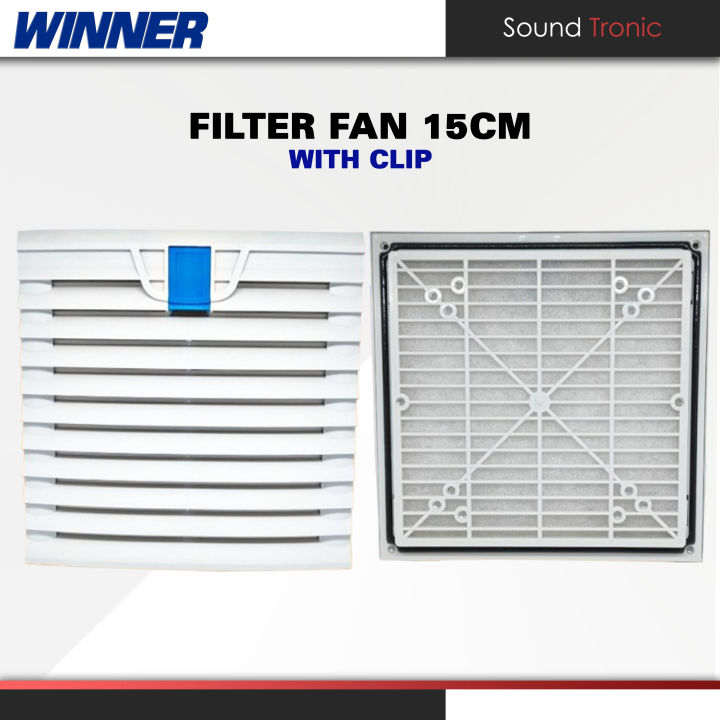 Filter Exhaust K804 Fan Panel 6" inch (UK 12cm - 15cm) With Clip ...