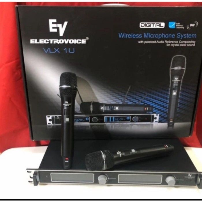 MIC WIRELESS ELECTROVOICE EV VLX 1U / EV VLX1U ORIGINAL | Lazada Indonesia
