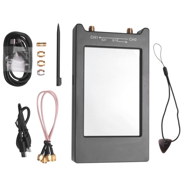 NanoVNA-H4 Vector Network Analyzer 10KHz-1.5GHz HF VHF UHF Antenna ...