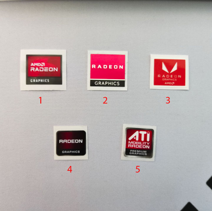 Sticker Amd Radeon Graphics dán trang trí máy tính laptop | Lazada.vn
