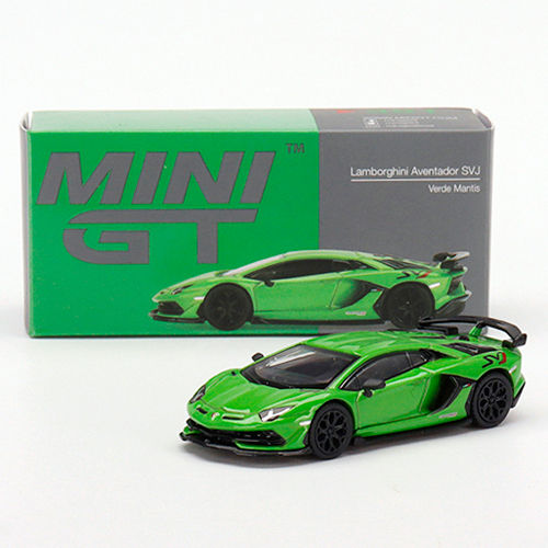 Lamborghini Aventador SVJ Verde Mantis RHD 1:64 (MINI GT) | Lazada.co.th