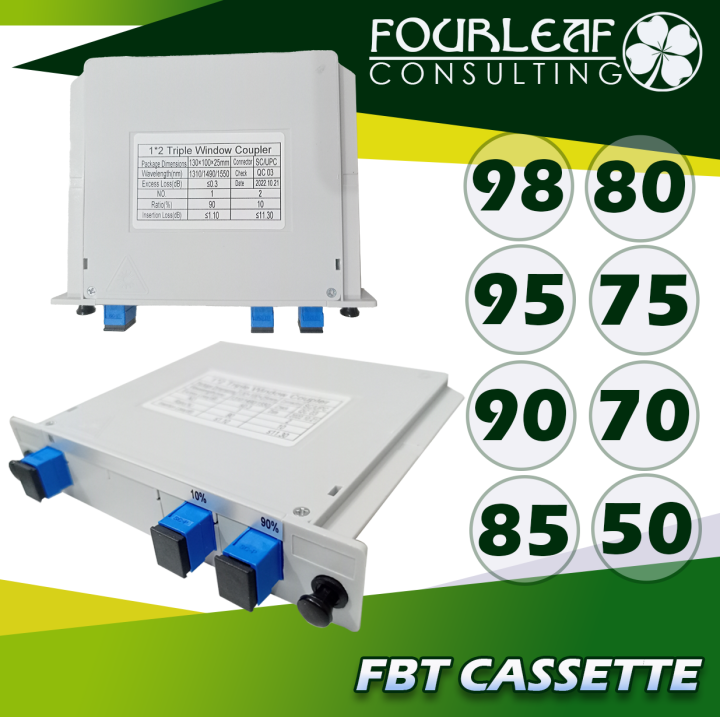 FBT Cassette w/ connector and coupler SC UPC | Lazada PH