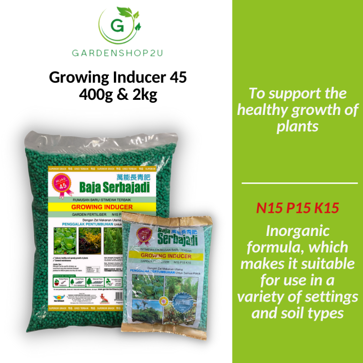 Growing Inducer 45 | Fertiliser for Plant Growth | Garden Fertiliser ...