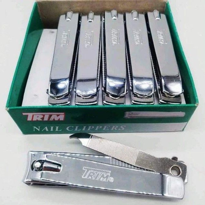 12 pcs /1box TRIM NAIL CUTTER/ NAIL CLIPPER - | Lazada PH