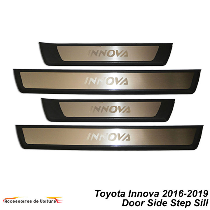 Toyota Innova 2016-2019 Door Side Step Sill / Scuff Plate | Lazada PH