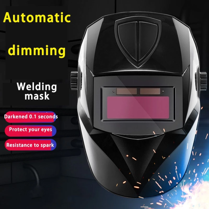 Solar Welding Helmet for Welders with Protective Sheets Auto-darkening ...
